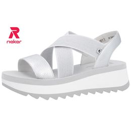 Rieker Sport Riemchensandalen 'W3053' Damen Gr&ouml;&szlig;e 36 silber