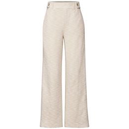 Street One Boucl&eacute; Straight Leg Hose Damen Gr&ouml;&szlig;e 40 beige