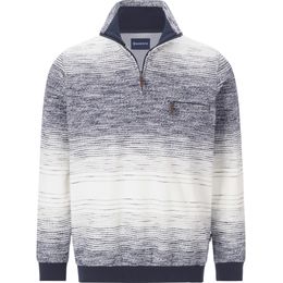 Babista Sweatshirt 'Bentilagi' Herren Gr&ouml;&szlig;e M blaumeliert / wei&szlig;