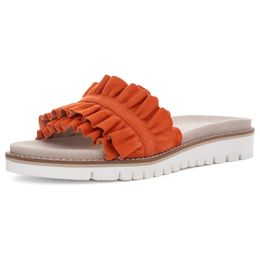 Ara Pantolette Damen Gr&ouml;&szlig;e 36 dunkelorange