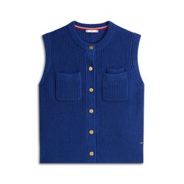 Tommy Hilfiger Strickweste Damen Gr&ouml;&szlig;e XXS enzian