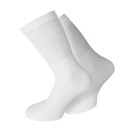 Normani Socken Damen Gr&ouml;&szlig;e 43/46 wei&szlig;