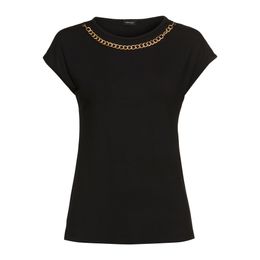 Laura Scott Shirt Damen Gr&ouml;&szlig;e S/M gold / schwarz