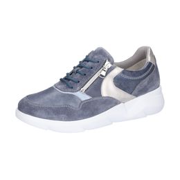 Waldl&auml;ufer Waldl&auml;ufer Sneaker Damen Gr&ouml;&szlig;e 38.5 blau / silber