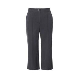 Ulla Popken Bundfaltenhose Damen Gr&ouml;&szlig;e 46 anthrazit