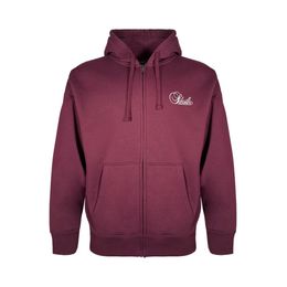 SikSilk Sweatjacke Herren Gr&ouml;&szlig;e XL burgunder