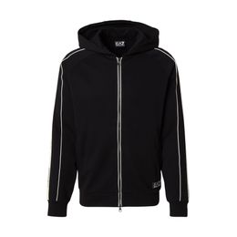 EA7 Emporio Armani Sweatjacke Herren Gr&ouml;&szlig;e XS schwarz / wei&szlig;