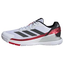 adidas Performance Sportschuh 'Crazyquick' Damen Gr&ouml;&szlig;e 41/41.5 hellgrau / dunkelrot / schwarz