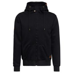King Kerosin Sweatjacke 'K.K. Adventure Gear' Herren Gr&ouml;&szlig;e L schwarz