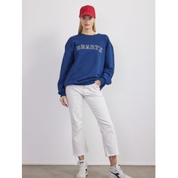 Bearth Sweatshirt 'College Stick' Damen Gr&ouml;&szlig;e XL nachtblau