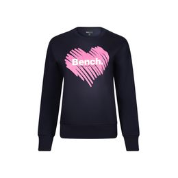 Bench Sweatshirt Damen Gr&ouml;&szlig;e XXL navy / rosa / wei&szlig;
