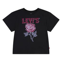Levi's Kids T-Shirt M&auml;dchen Gr&ouml;&szlig;e 104 pink / schwarz