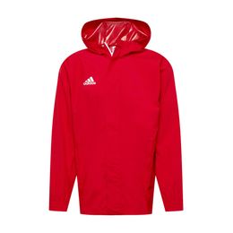 adidas Sportswear Sportjacke 'Entrada 22' Herren Gr&ouml;&szlig;e XL rot / wei&szlig;