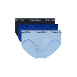 Calvin Klein Slip Herren Gr&ouml;&szlig;e XXXL blau / hellblau / schwarz