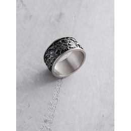 Reytel Ring 'JAPANESE WAVE' Herren Gr&ouml;&szlig;e 50 silber