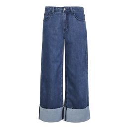 Apricot Ikeda Wide Leg Cropped Jeans ' ' Damen Gr&ouml;&szlig;e 30 blau