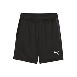 Puma Sportshorts 'TeamGoal' Jungen Gr&ouml;&szlig;e 128 dunkelgrau / schwarz / wei&szlig;