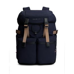 Tommy Hilfiger Rucksack Herren Gr&ouml;&szlig;e One Size blau / braun