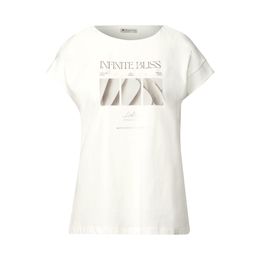 Street One T-Shirt Damen Gr&ouml;&szlig;e XS grau / offwhite