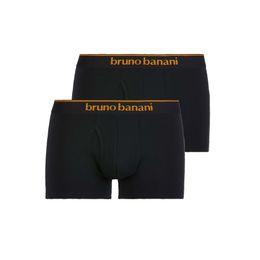 Bruno Banani Boxershorts Herren Gr&ouml;&szlig;e XL orange / schwarz