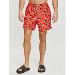 Threadbare. Threadbare Badeshorts 'Killer Whale' Herren Gr&ouml;&szlig;e XL blau / gelb / rot