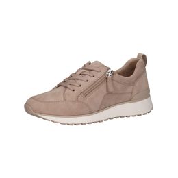 Caprice Sportlicher Schn&uuml;rschuh Damen Gr&ouml;&szlig;e 42 dunkelbeige