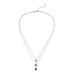 Elli Choker 'Layer' Damen Gr&ouml;&szlig;e One Size silber