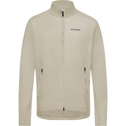 Gore Wear Sportjacke 'Concurve' Herren Gr&ouml;&szlig;e S beige / schwarz