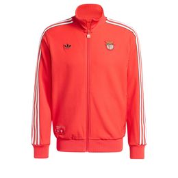 adidas originals Sportsweatjacke 'Benfica Lissabon Terrace' Herren Gr&ouml;&szlig;e XL rot / schwarz / wei&szlig;