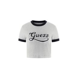 Guess T-Shirt Damen Gr&ouml;&szlig;e XXL grau / schwarz / wei&szlig;