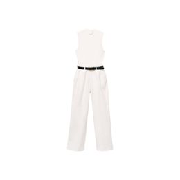Mango Jumpsuit Damen Gr&ouml;&szlig;e S wei&szlig;
