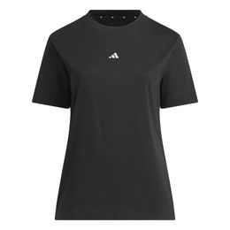 adidas Sportswear Funktionsshirt 'Essentials' Damen Gr&ouml;&szlig;e XXL schwarz / wei&szlig;