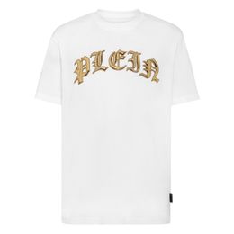Philipp Plein T-Shirt 'Gothic' Herren Gr&ouml;&szlig;e XXXL gold / wei&szlig;