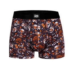 American Socks Boxershorts 'Slick Dinos' Herren Gr&ouml;&szlig;e S schwarz