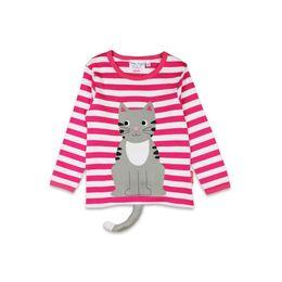 Toby tiger Shirt 'K&auml;tzchen' M&auml;dchen Gr&ouml;&szlig;e 122 pink