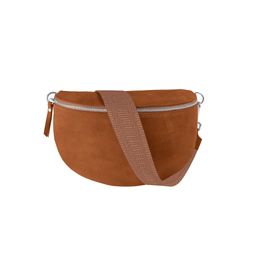 Lepelou G&uuml;rteltasche 'ARIA large' Damen Gr&ouml;&szlig;e 30 cm x 19 cm x 9 cm cognac