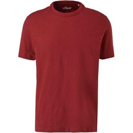s.Oliver T-Shirt Herren Gr&ouml;&szlig;e XXL dunkelrot