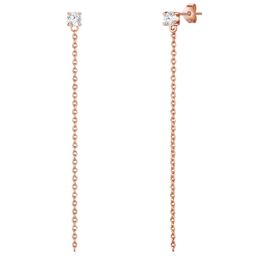 Glanzst&uuml;cke M&uuml;nchen Glanzst&uuml;cke M&uuml;nchen Ohrringe Damen Gr&ouml;&szlig;e One Size rosegold / transparent