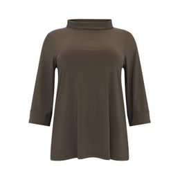 Yoek Shirt 'Dolce' Damen Gr&ouml;&szlig;e XL/XXL mokka