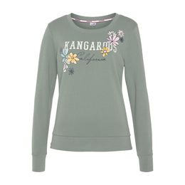 Kangaroos Sweatshirt Damen Gr&ouml;&szlig;e XXL rauchgrau / mischfarben