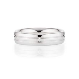 Bruno Banani Partnerring Herren Gr&ouml;&szlig;e 56 silber