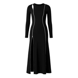 Woman Vision Kleid Damen Gr&ouml;&szlig;e 38 schwarz Winterkleid