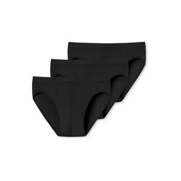 uncover by Schiesser Supermini Slip '3-Pack Uncover' Herren Gr&ouml;&szlig;e XXXL schwarz