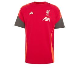 adidas Performance Funktionsshirt 'Liverpool FC Tiro 25 Competition' Herren Gr&ouml;&szlig;e S anthrazit / orange / rot / wei&szlig;