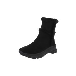 Ital-Design Stiefelette Damen Gr&ouml;&szlig;e 36 schwarz Winterschuhe