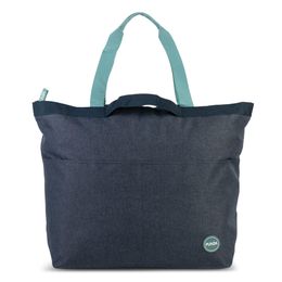 Punta Shopper Damen Gr&ouml;&szlig;e One Size dunkelblau / jade