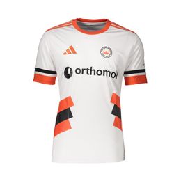 adidas Performance Trikot 'Wontorriors FC 2025' Herren Gr&ouml;&szlig;e XXXL orange / rot / schwarz / wei&szlig;