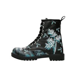 DOGO Schn&uuml;rstiefel 'Koala Hug BLACK' Damen Gr&ouml;&szlig;e 36 schwarz Winterschuhe