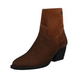 Lazamani Stiefelette Damen Gr&ouml;&szlig;e 41 cognac Winterschuhe