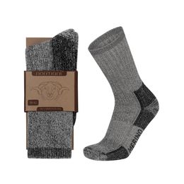 Normani Socken Damen Gr&ouml;&szlig;e 39/42 grau